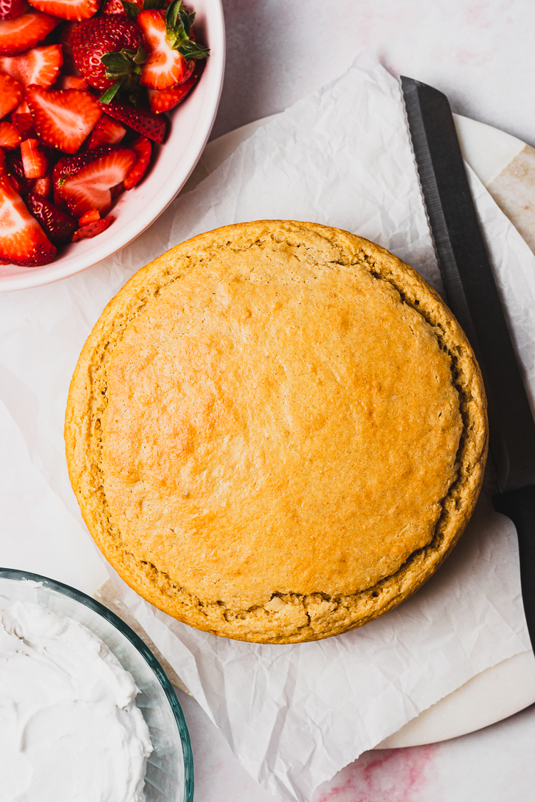 Vegan Strawberry Shortcake - Ellie Likes Cooking