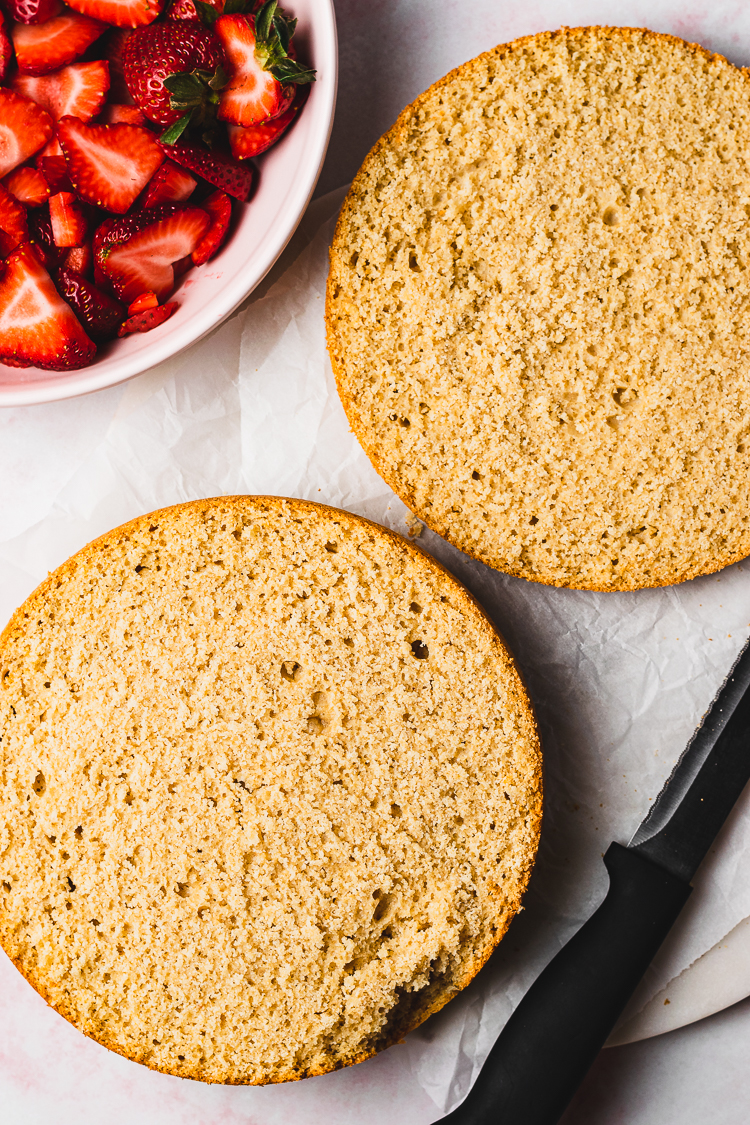 Vegan Strawberry Shortcake - Ellie Likes Cooking