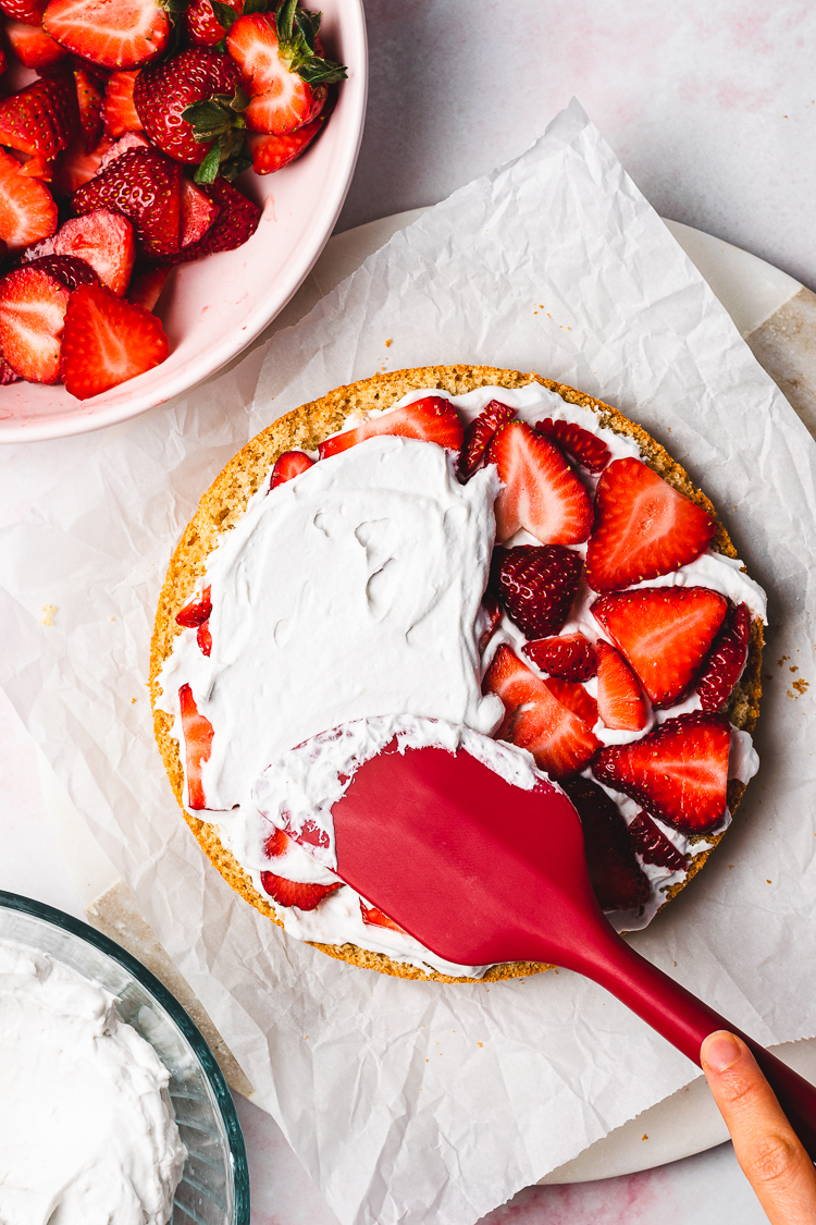 Vegan Strawberry Shortcake - Ellie Likes Cooking