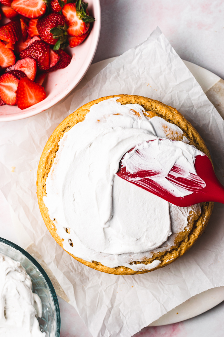Vegan Strawberry Shortcake - Ellie Likes Cooking