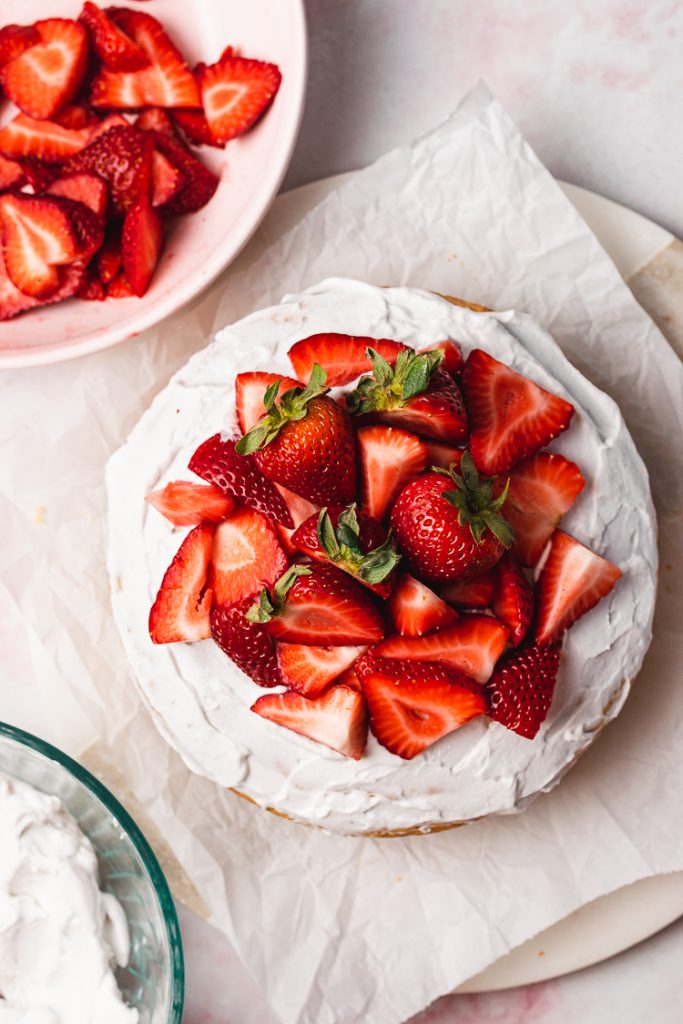 Vegan Strawberry Shortcake - Ellie Likes Cooking