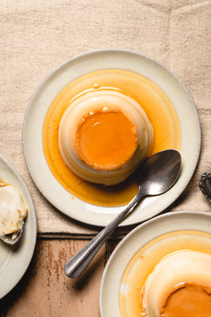 Vegan Tofu Purin (Japanese Custard Pudding)