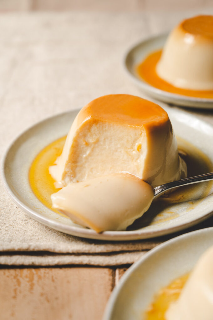Vegan Tofu Purin (Japanese Custard Pudding)