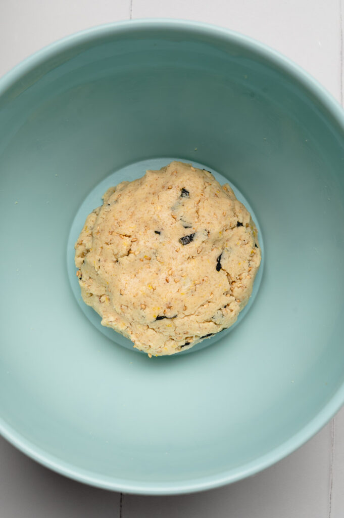 Vegan Miso Lemon Senbei Cookies - Ellie Likes Cooking