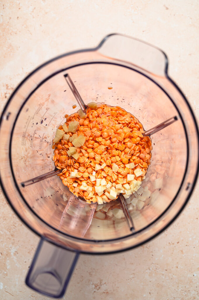 Red Lentil and Chive Pancakes (Chijimi) | レンズ豆のチヂミ - Ellie Likes Cooking