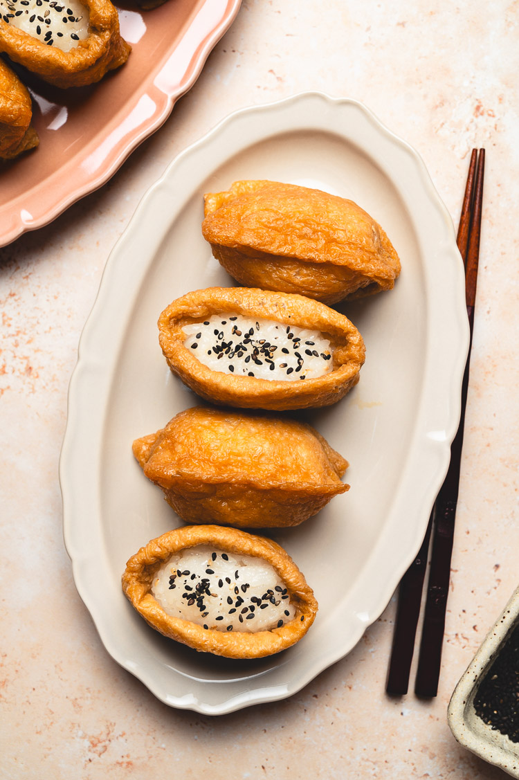 Inari Sushi いなり寿司 - Ellie Likes Cooking